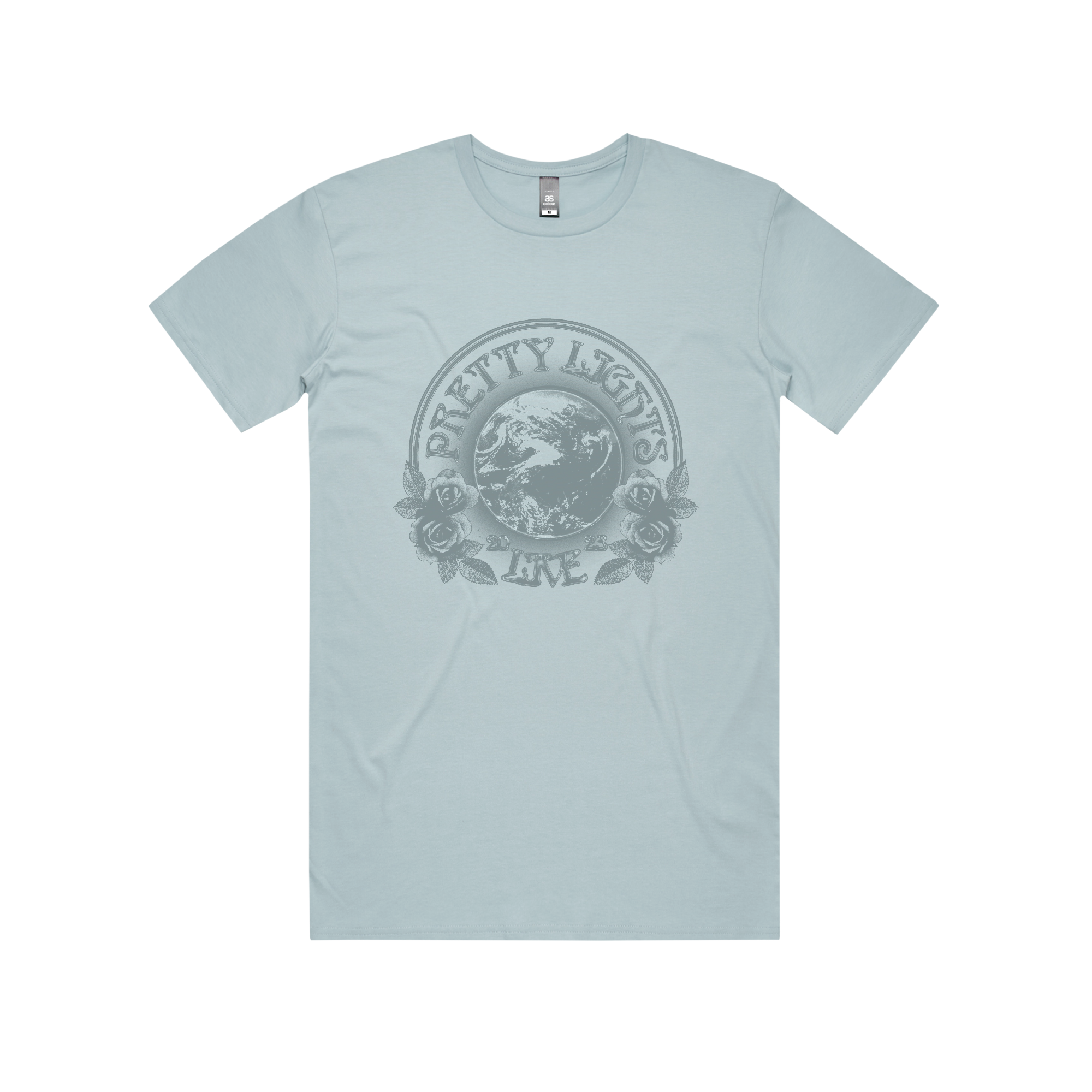 Pretty Dead Tee w/ Dates (Blue) – Pretty Lights